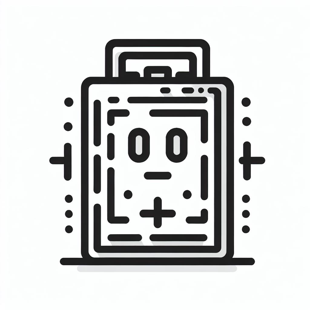 Line Art "Spirit Box Ghost Tool" Icon Design | IconGenerate.com