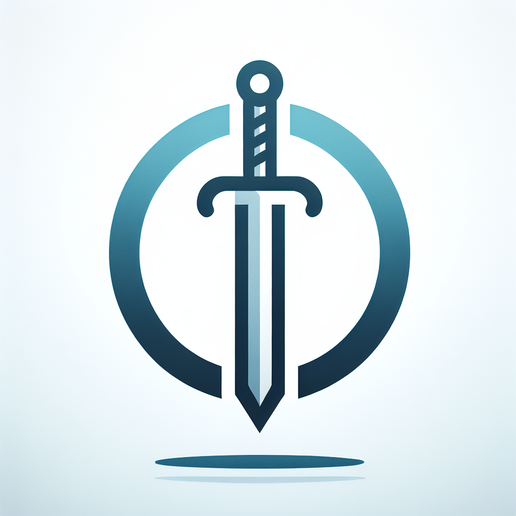 Modern "A Basic Sword" Icon Design | IconGenerate.com