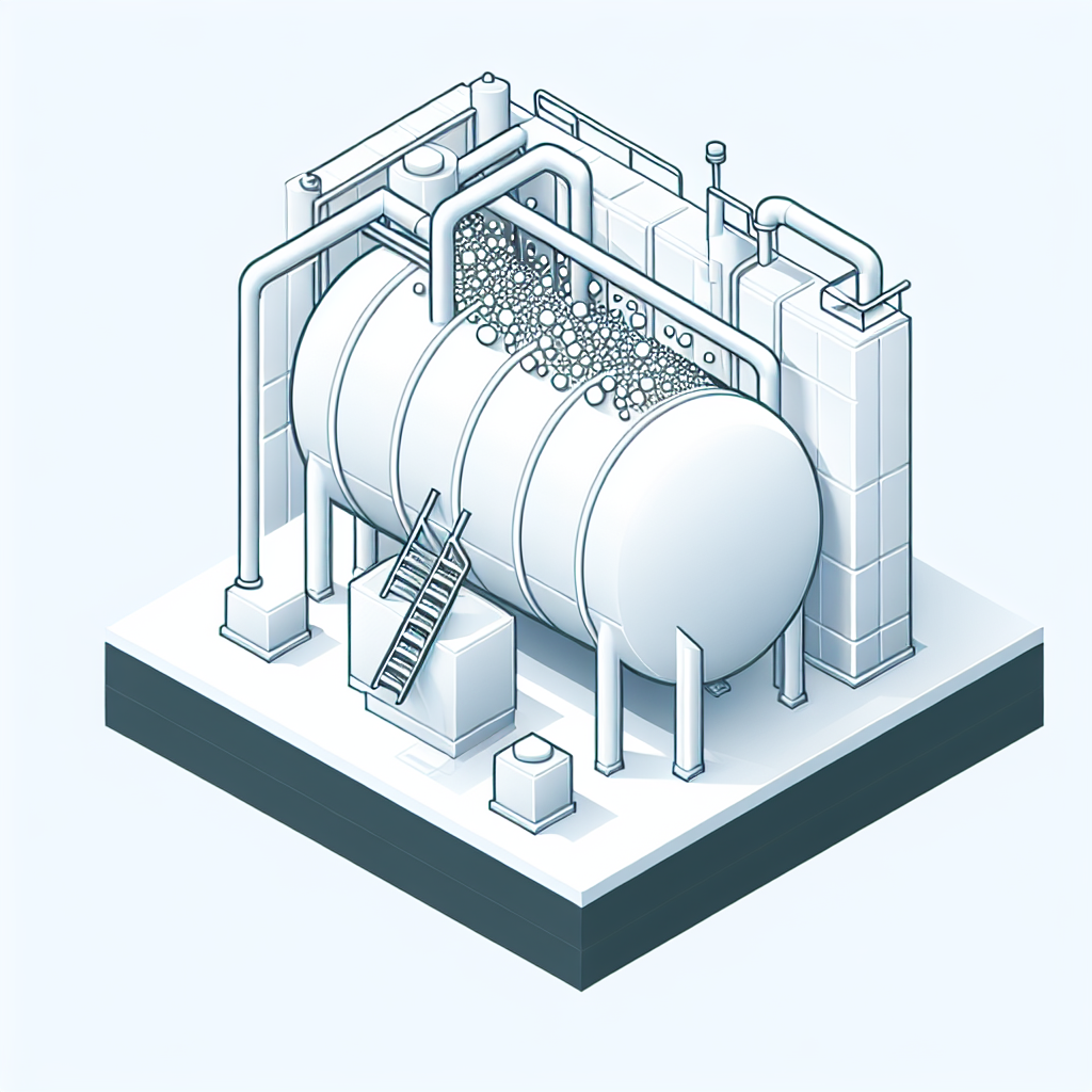 Isometric "An Icon Of A Deaerator Tank" Icon Design | IconGenerate.com