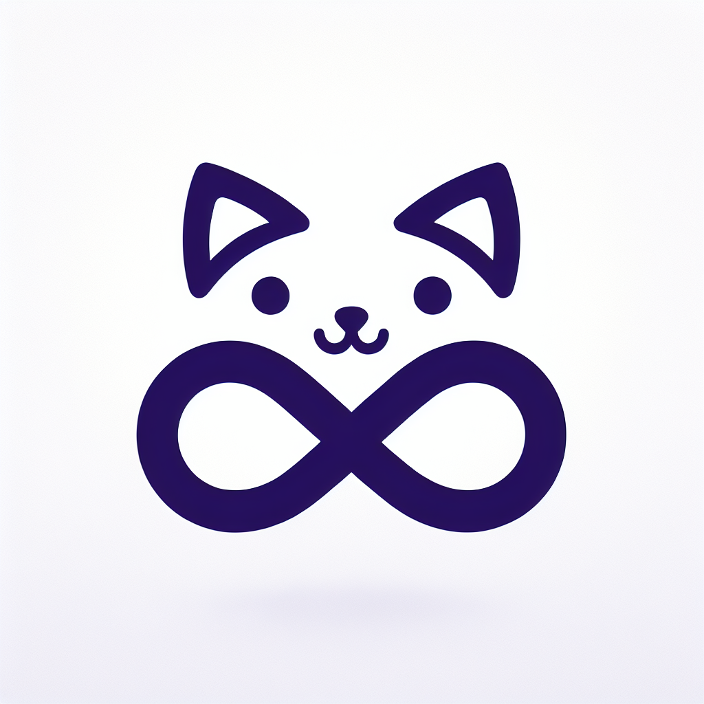 Minimalistic "A Simple Infinity Symbol Fe" Icon Design | IconGenerate.com