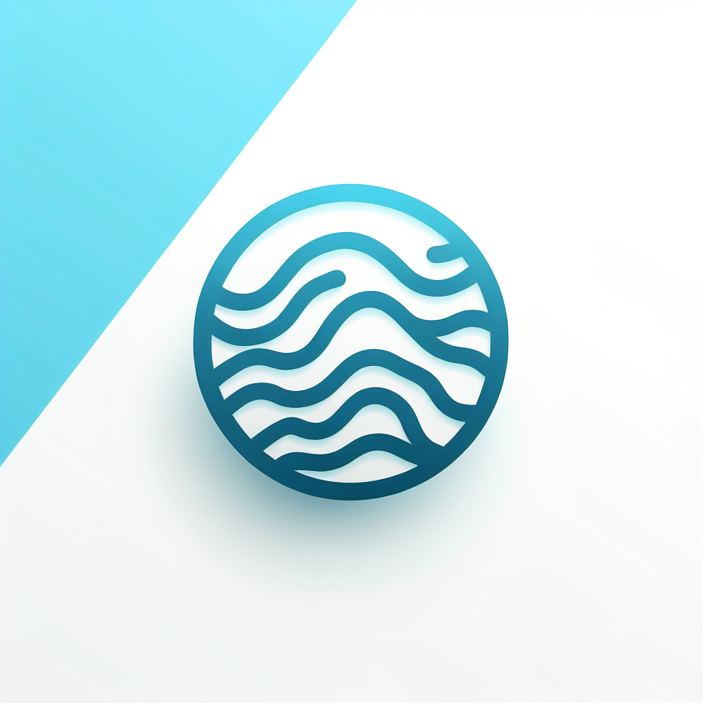 Modern "Topography" Icon Design | IconGenerate.com