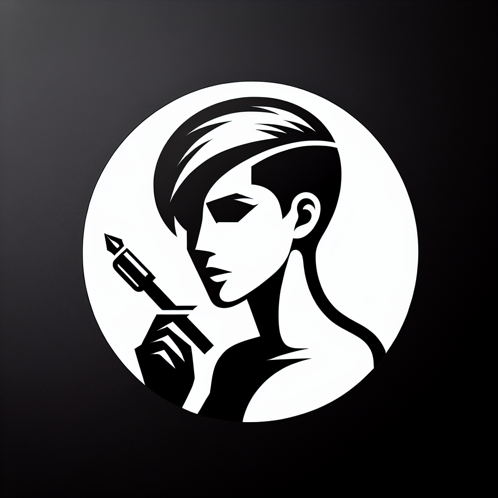 Modern "A Stylized Woman With A Sho" Icon Design | IconGenerate.com