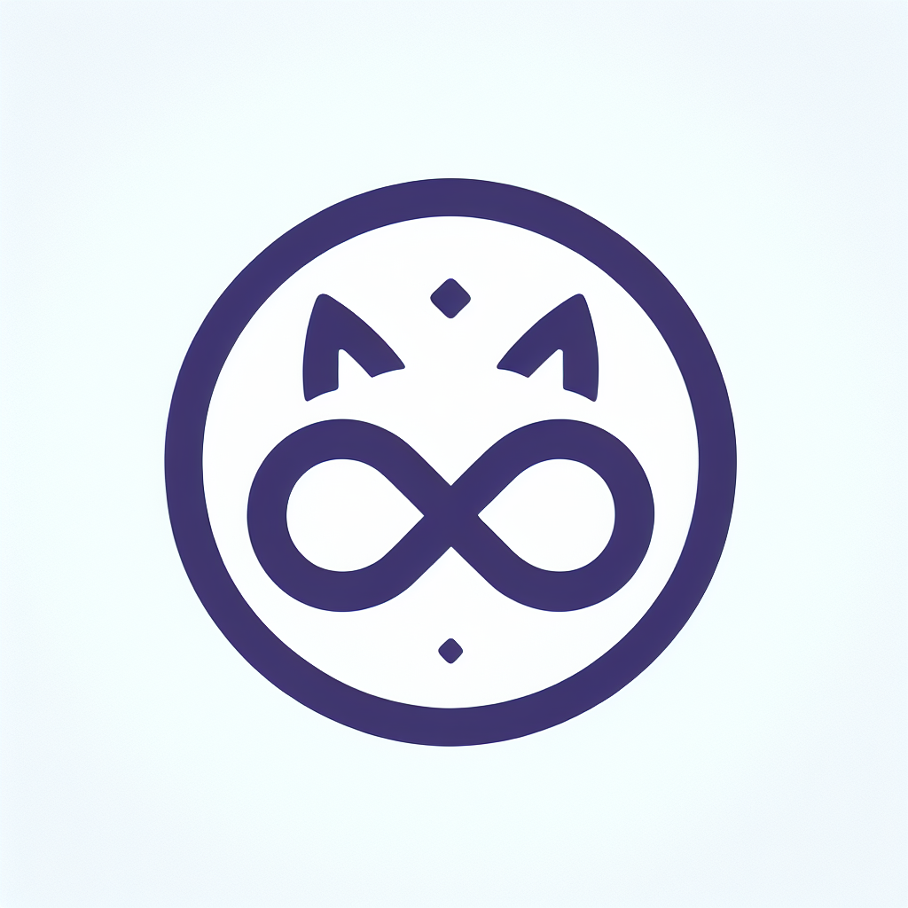 Minimalistic "A Simple Infinity Symbol Wi" Icon Design | IconGenerate.com