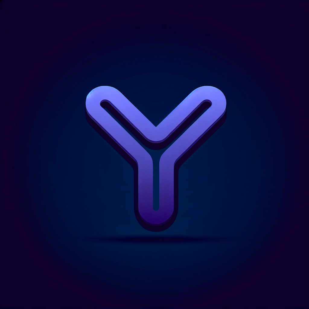 Modern "Three Ys Forming A Cryptic " Icon Design | IconGenerate.com