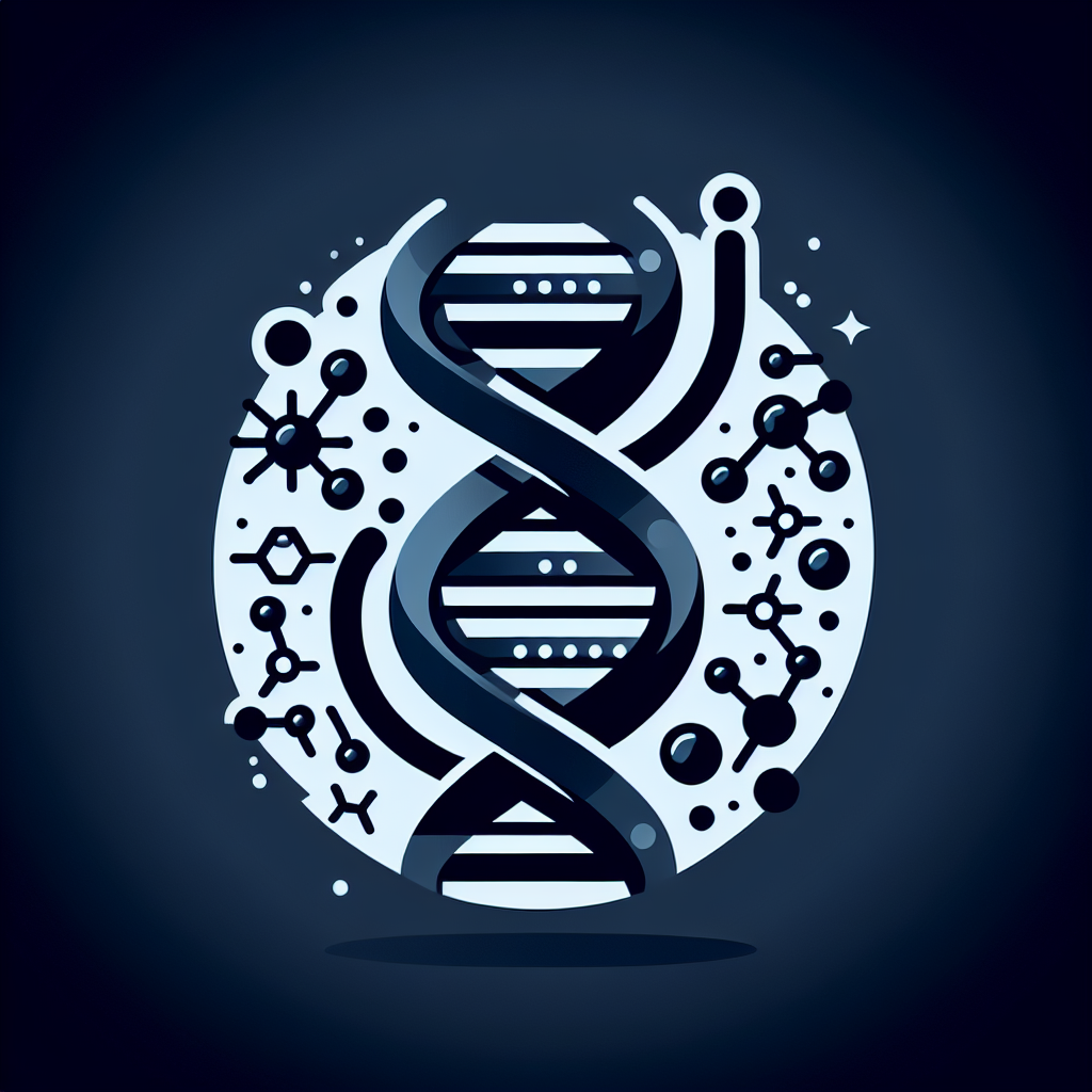 Modern "A Dna Molecule Opens And Th" Icon Design | IconGenerate.com