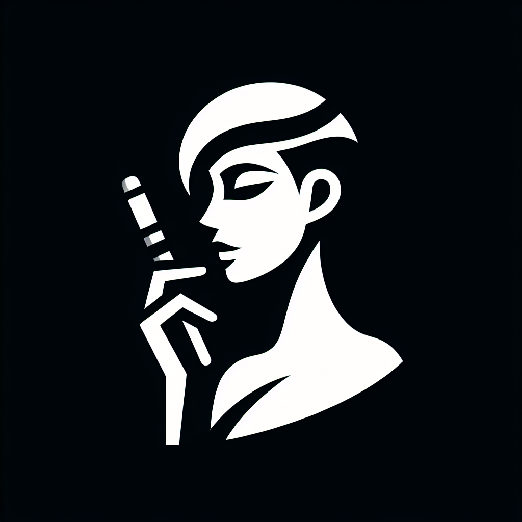 Modern "A Stylized Woman With A Sho" Icon Design | IconGenerate.com