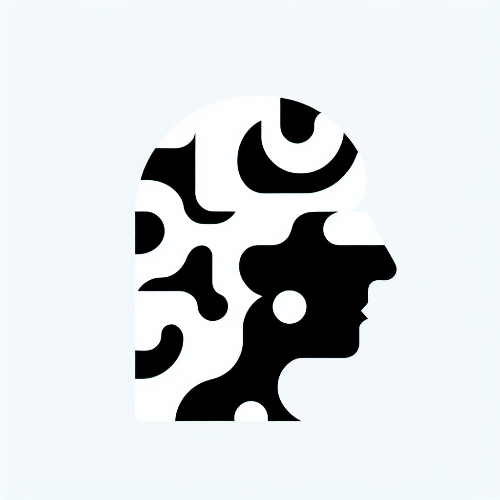 Abstract "A Sentinel Head" Icon Design | IconGenerate.com