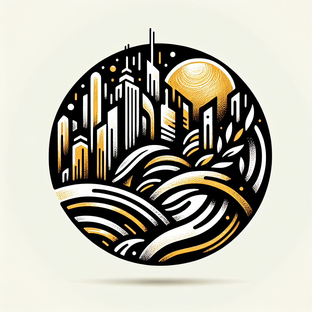 Hand Drawn "Modern Abstract Luxury Life" Icon Design | IconGenerate.com