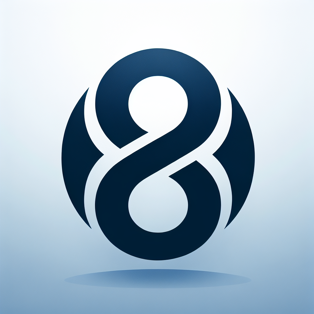 Modern "Rotate Two 8s To Create An " Icon Design | IconGenerate.com
