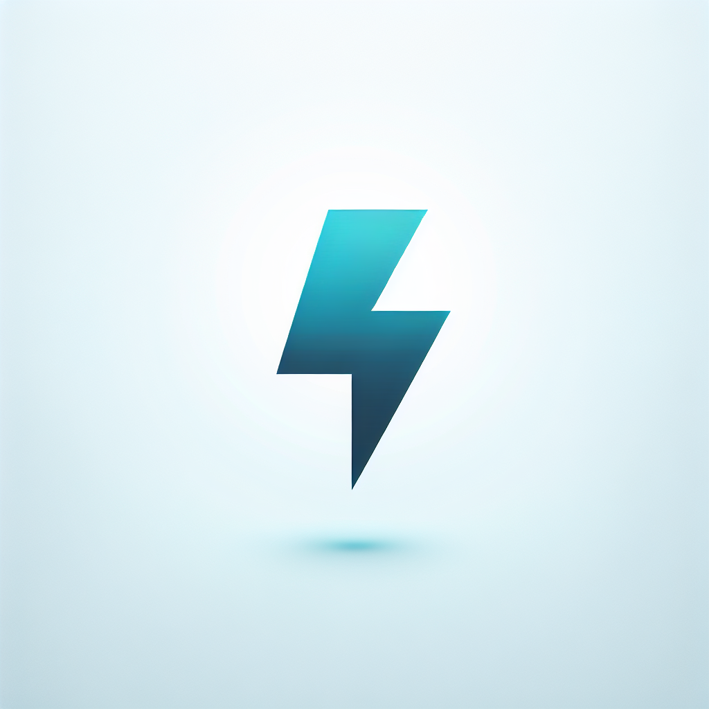 Modern "Electricity Ac Dc Lightning" Icon Design | IconGenerate.com