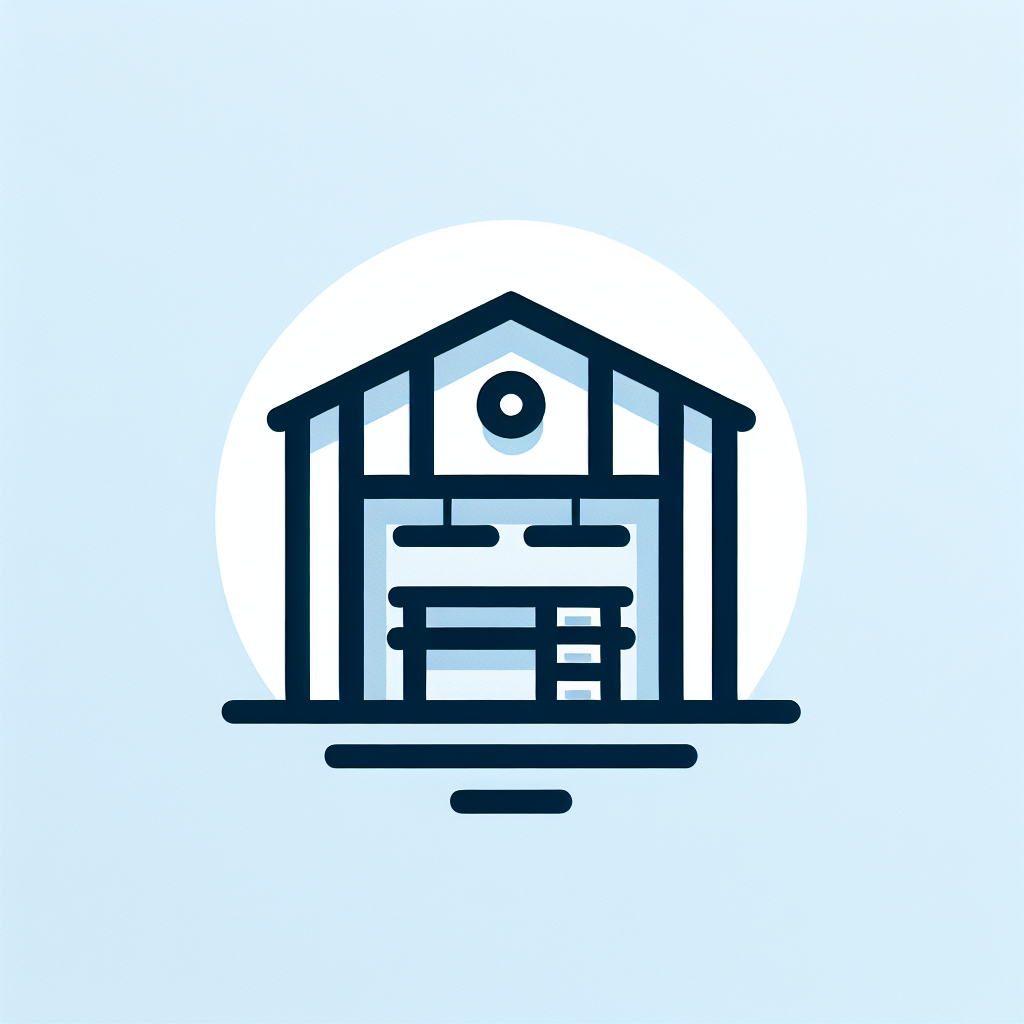 Minimalistic "Workshop From The Inside" Icon Design | IconGenerate.com