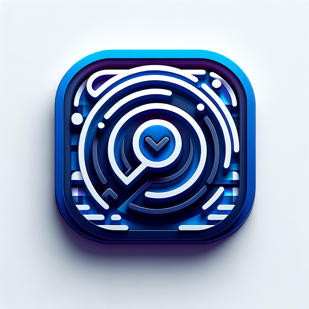 3D "Display The Following Text " Icon Design | IconGenerate.com