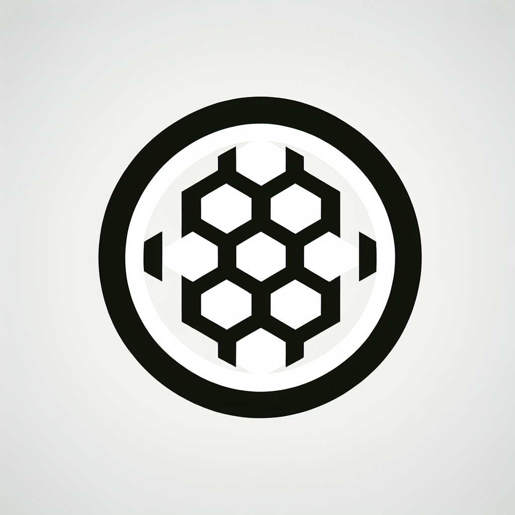 Minimalistic "A Software Logo With A Hexa" Icon Design | IconGenerate.com