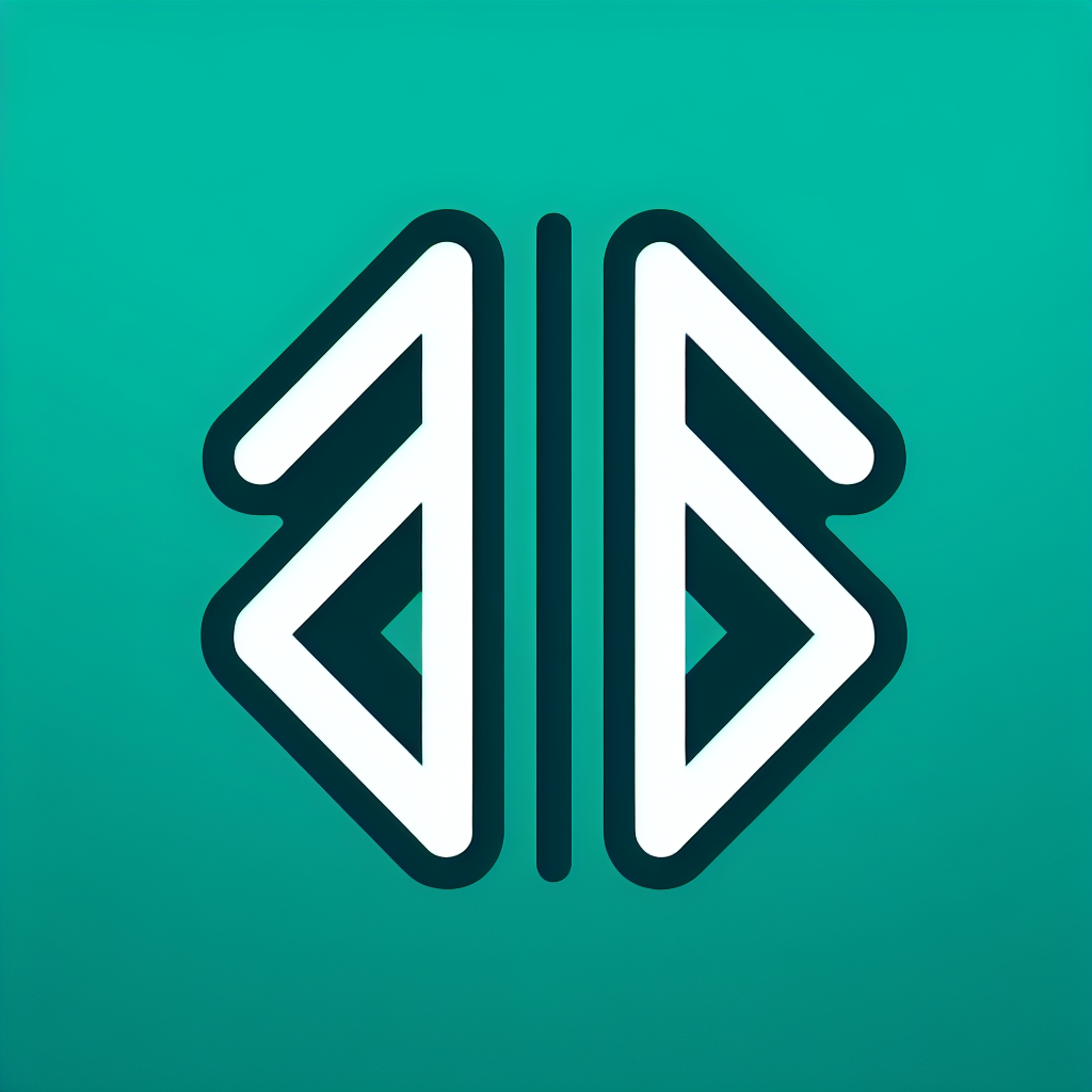 Modern "Two Vertical Arrows Between" Icon Design | IconGenerate.com