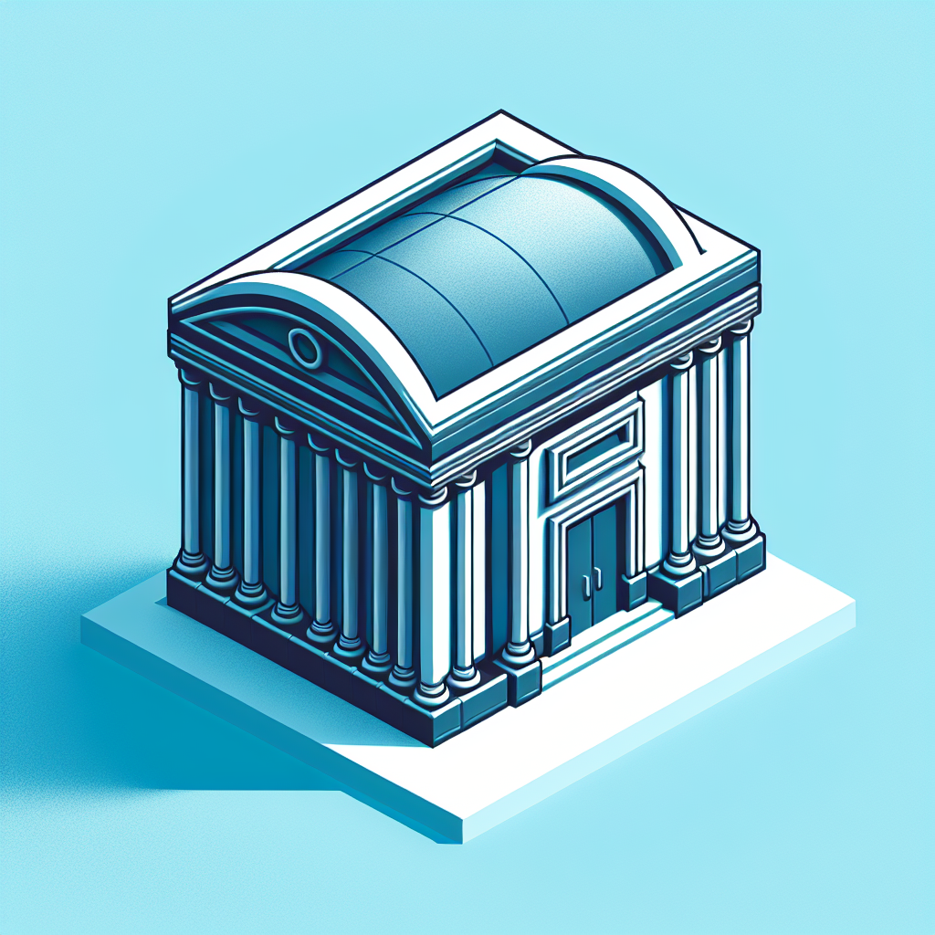 Isometric "Vault" Icon Design | IconGenerate.com