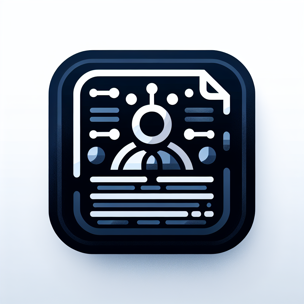 Modern "Sentence Transformer Docume" Icon Design | IconGenerate.com
