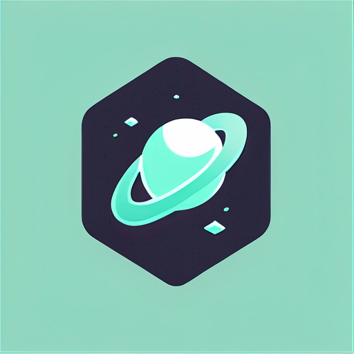Isometric "Space" Icon Design | IconGenerate.com