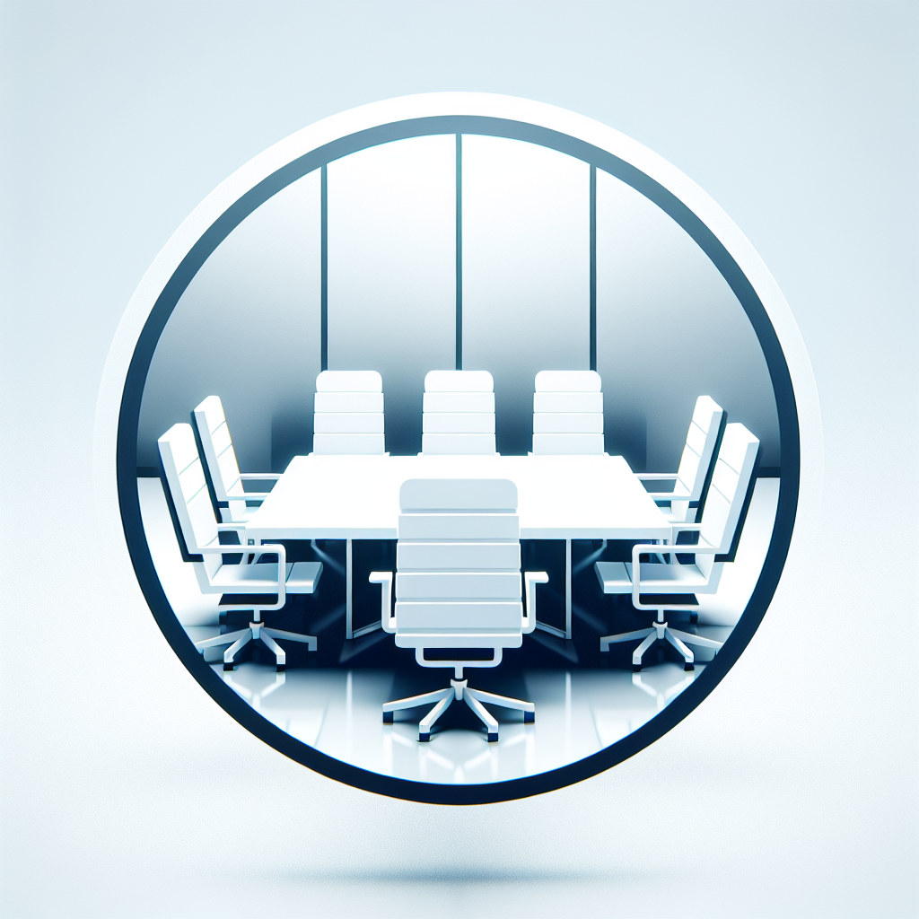 Modern "A Small Boardroom Setup Wit" Icon Design | IconGenerate.com