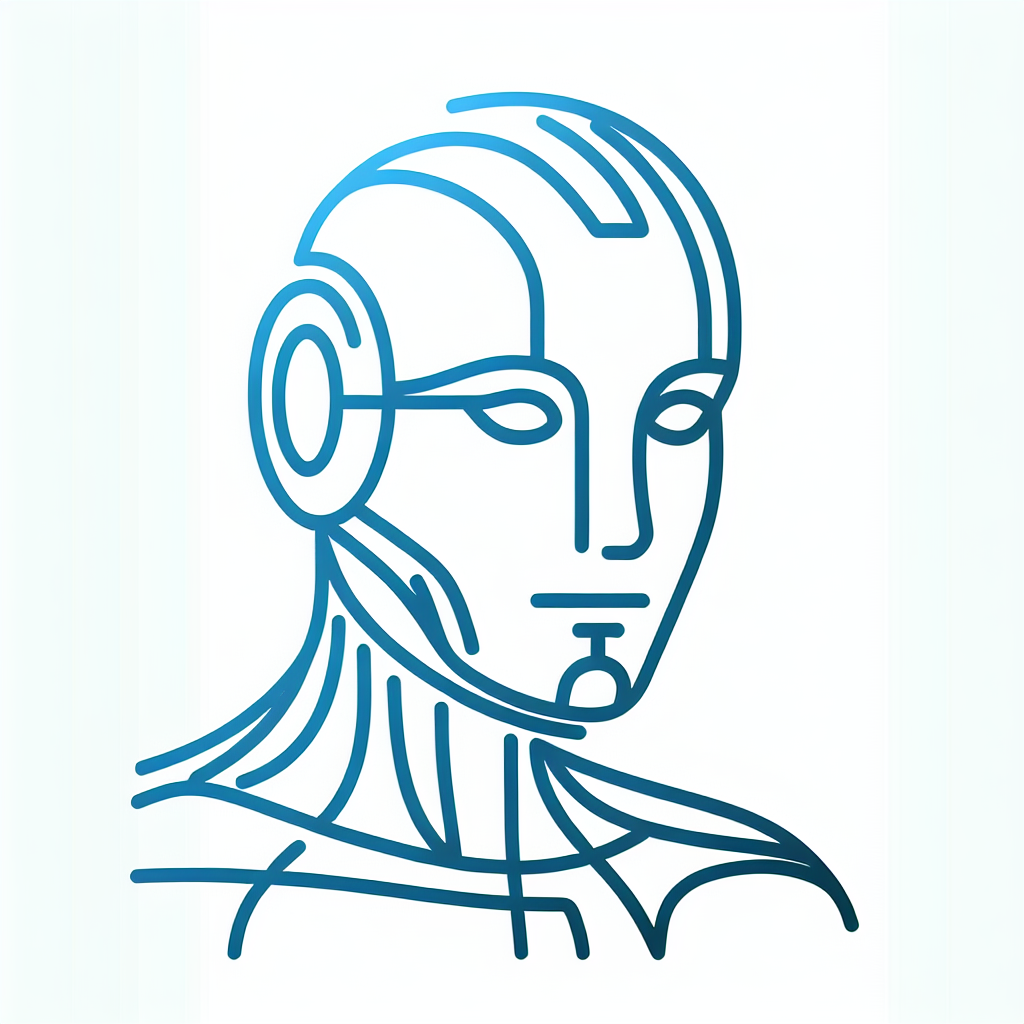 Line Art "Ai Teammate More Like A Rob" Icon Design | IconGenerate.com