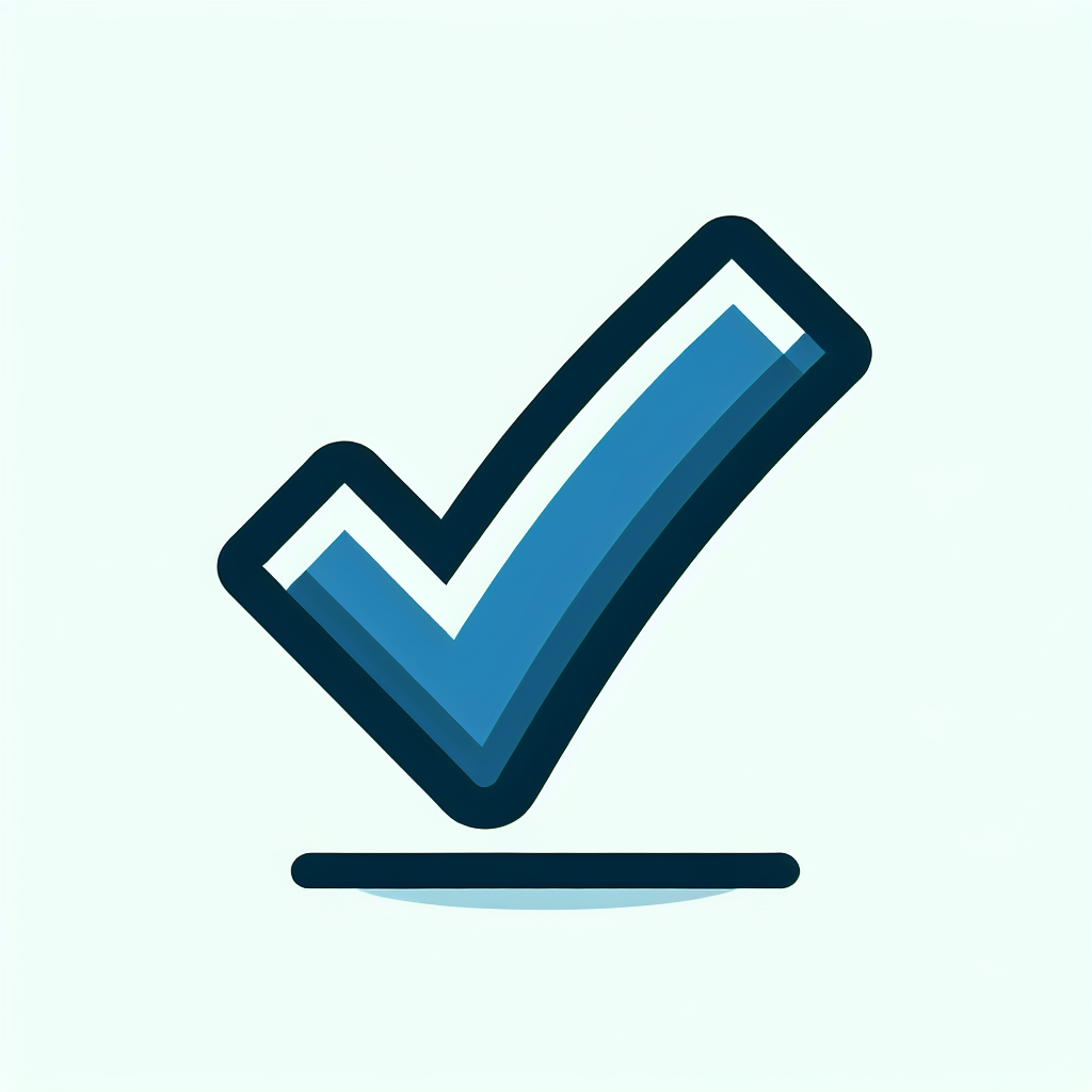 Clip Art "Big Check Mark" Icon Design | IconGenerate.com