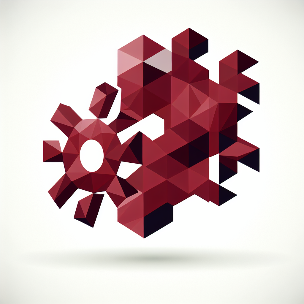 Polygonal "Project" Icon Design | IconGenerate.com